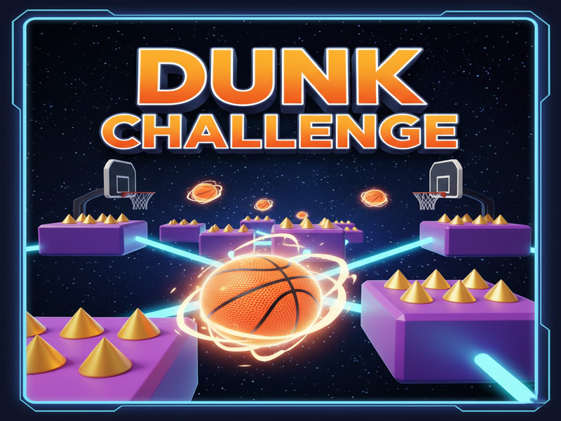Dunk Challenge 🕹️ Играть в онлайн игры на SGameS.