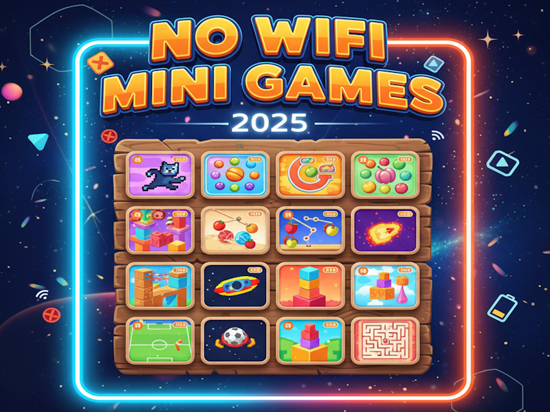 No Wifi Mini Games 2025 🕹️ Играть в онлайн игры на SGameS.