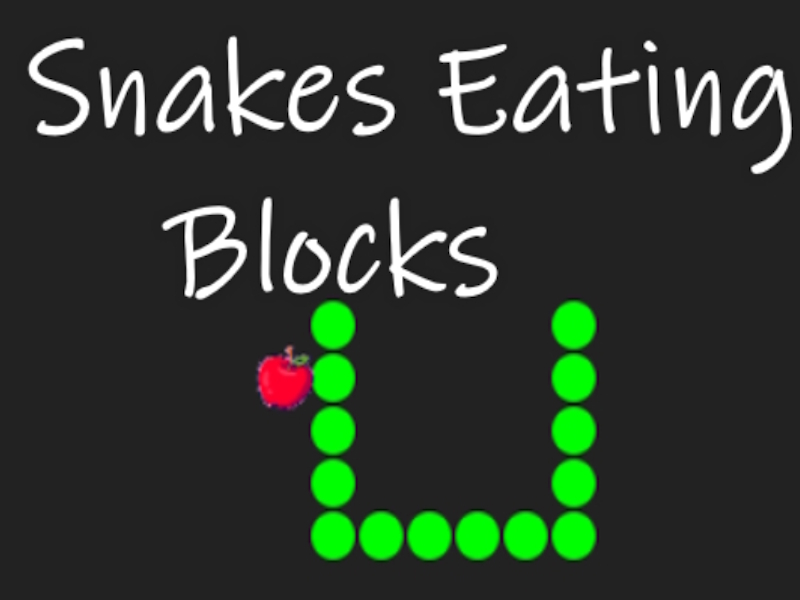 Snakes Eating Blocks 🕹️ Играть в онлайн игры на SGameS.