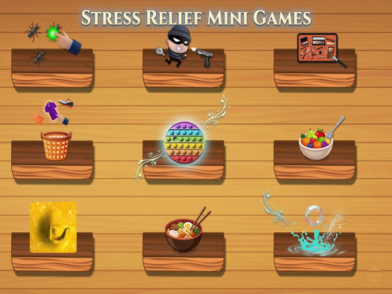 Stress Relief Mini Games 🕹️ Играть в онлайн игры на SGameS.