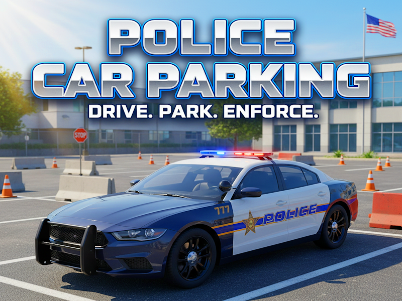 Police Car Parking 🕹️ Играть в онлайн игры на SGameS.