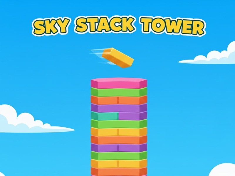 Sky Stack Tower 🕹️ Играть в онлайн игры на SGameS.