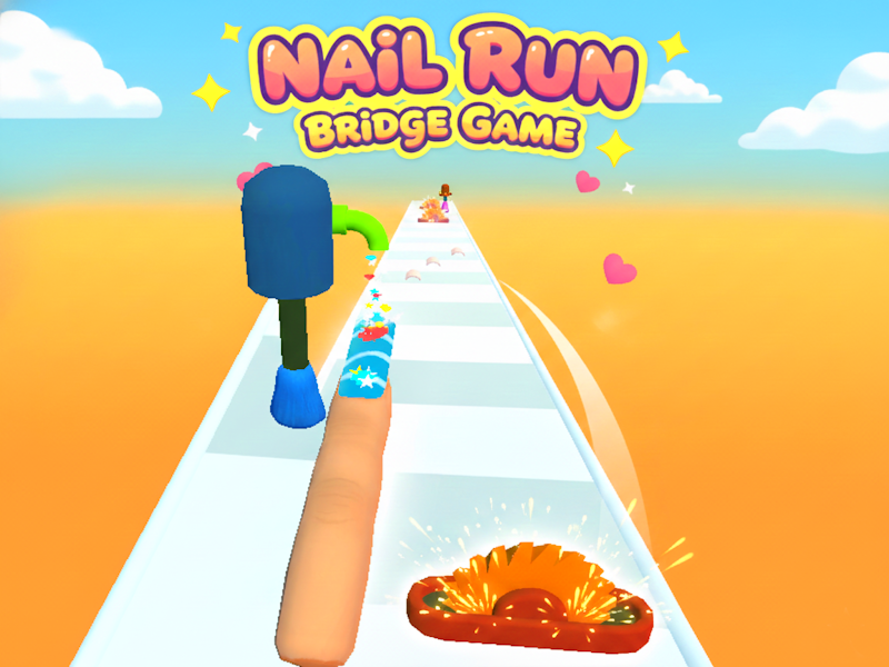 Nail Run Bridge Game 🕹️ Играть в онлайн игры на SGameS.