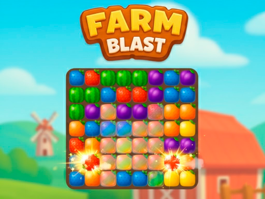 Farm Blast 🕹️ Играть в онлайн игры на SGameS.