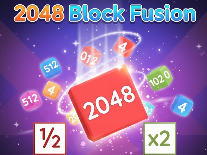2048 Block Fusion 🕹️ Играть в онлайн игры на SGameS.